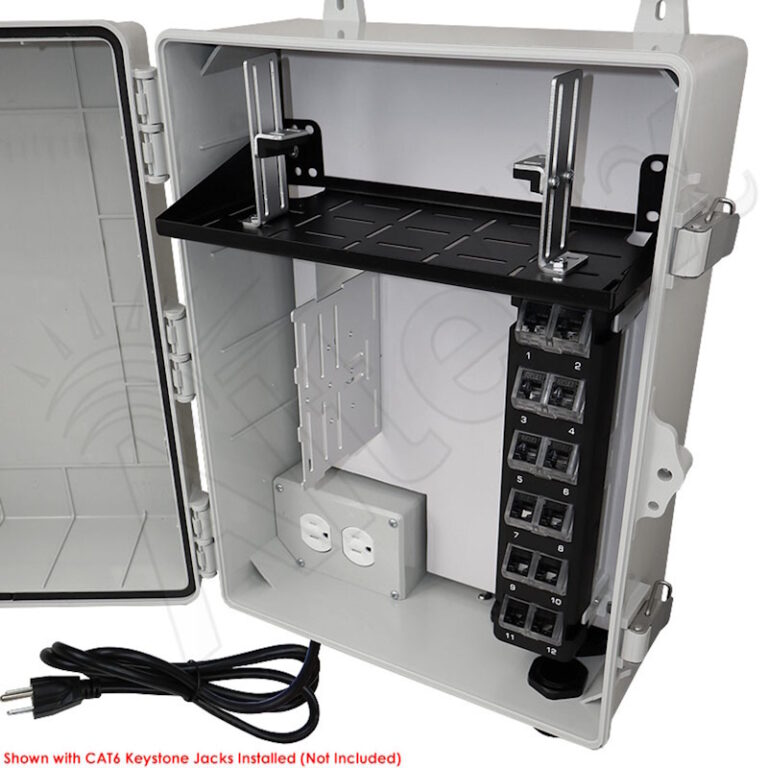 Altelix Network Distribution Enclosure - Polycarbonate + ABS NEMA 4X ...