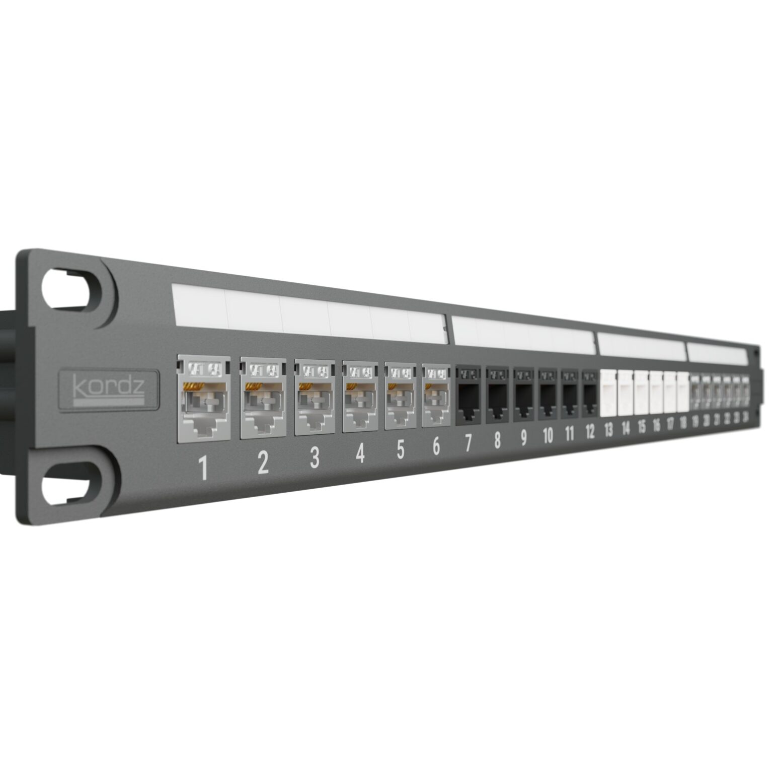 Kordz PRO Modular Keystone Patch Panel - Future Ready Solutions