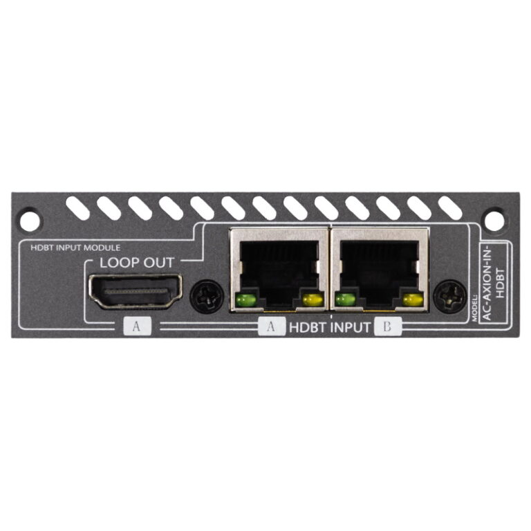 AVPro Edge AC-AXION-IN-HDBT Dual 18Gbps ICT HDBT input ports with a ...