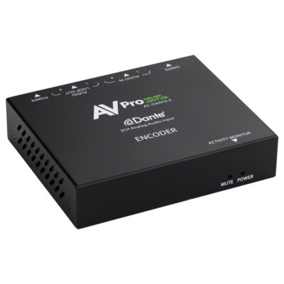 AVPro Edge AC-DANTE-E Audio Transmitter 2CH Dante Network Encoder ...