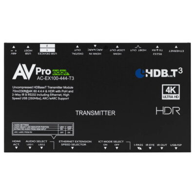 AVPro Edge AC-EX100-444-KIT - 4K60 (4:4:4) 100M HDMI Extender Set ...