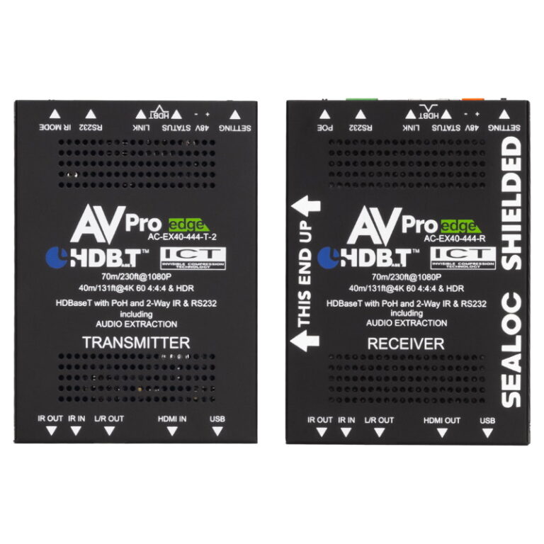 AVPro Edge AC-EX40-444-KIT-W - Weatherproof 4K60 (4:4:4) 40M HDMI ...