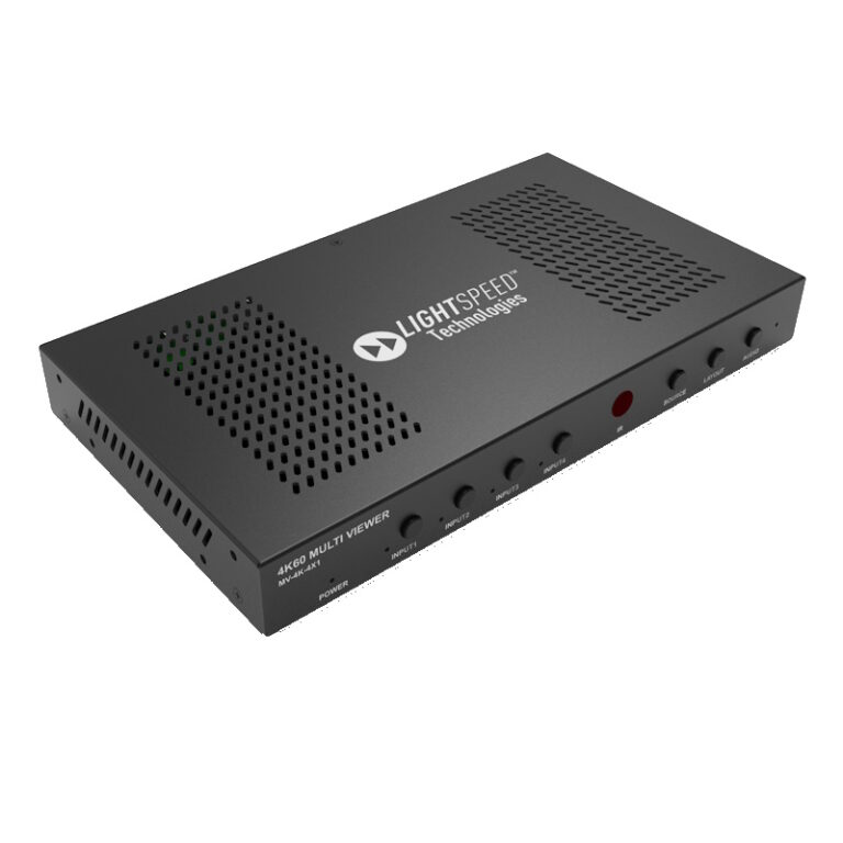 LightSpeed MV-4K-4X1 4K60 HDMI MultiView Video Processor - Future Ready ...