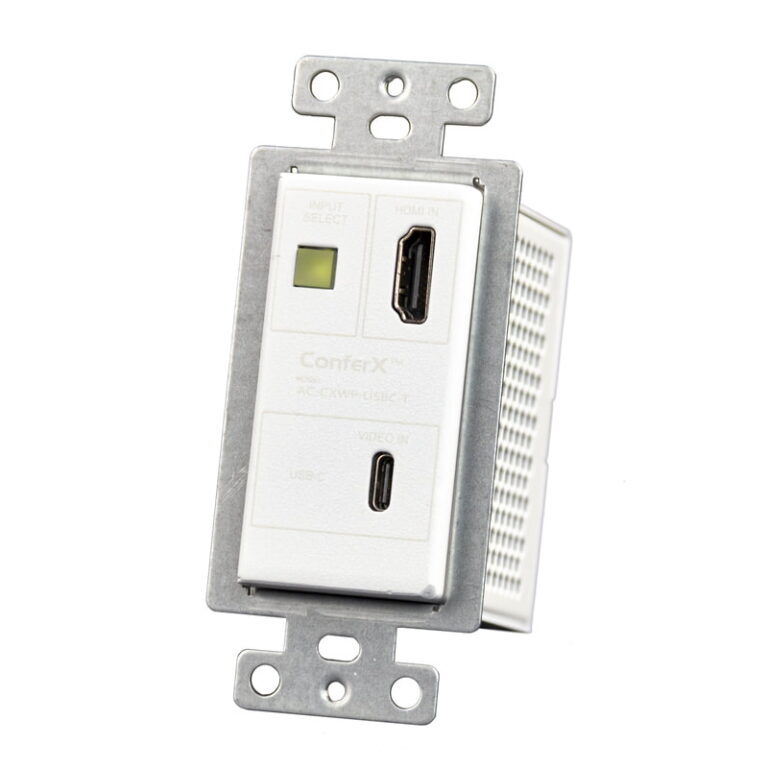 AVPro Edge AC-CXWP-USBC-T ConferX HDMI or USB-C Wall Plate Transmitter ...